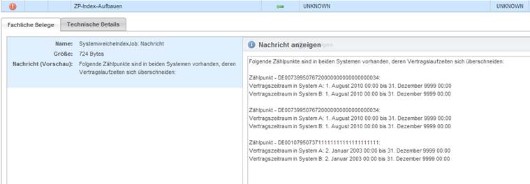 Meldepunktübertragung | Produktdokumentation
